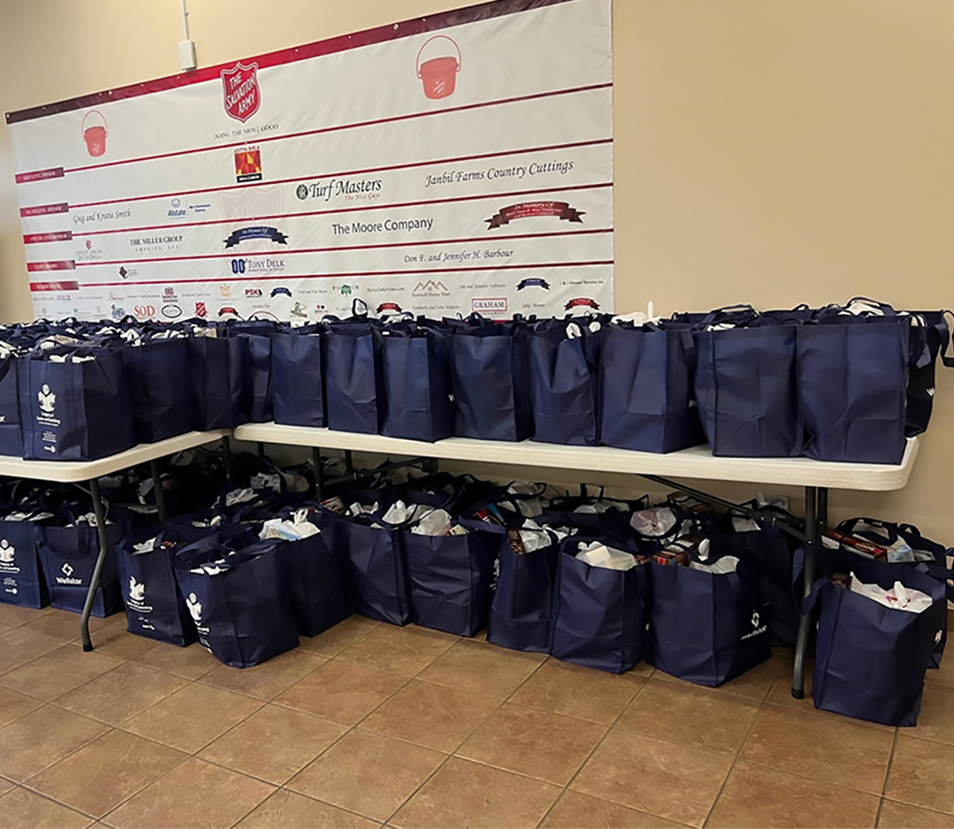 Pope & Land Volunteers at The Salvation Army - Marietta for Earth Day ...